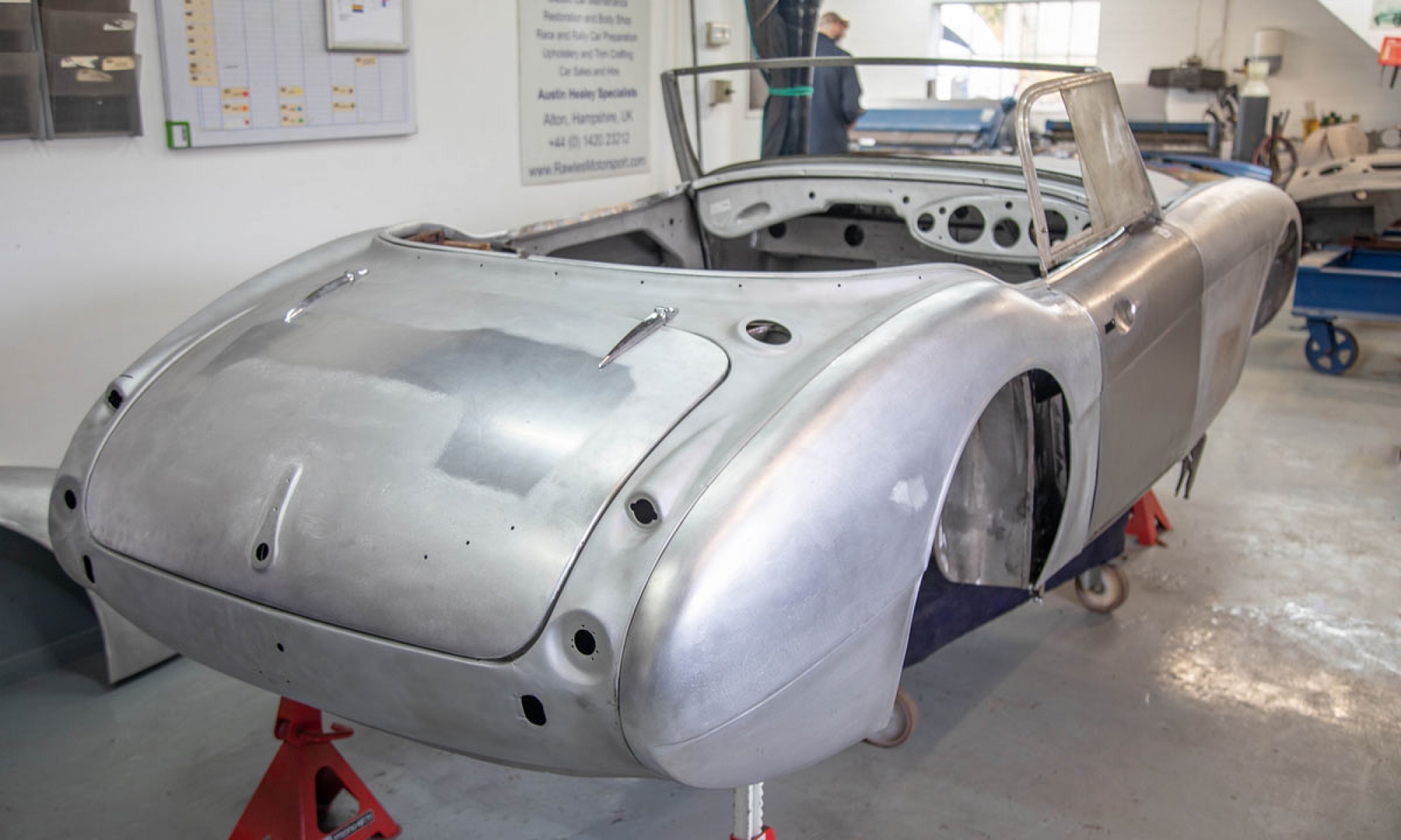 1958 Austin Healey 100/6 BN4 Restoration | Rawles Motorsport